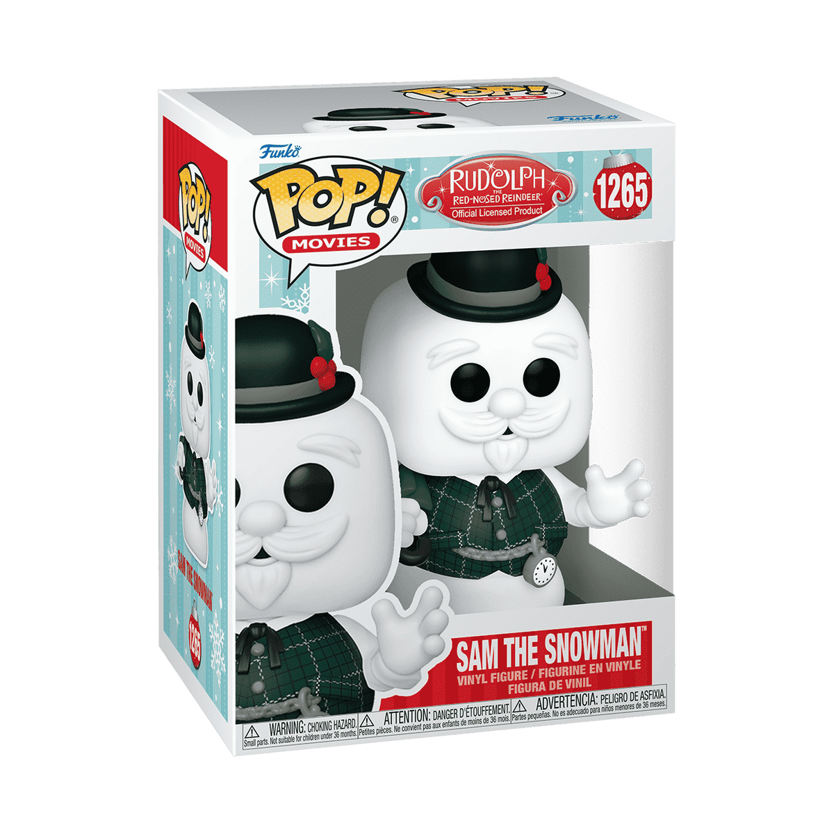Rudolph The Red Nosed Reindeer - Sam The Snowman Pop! Vinyl Figure – B ...