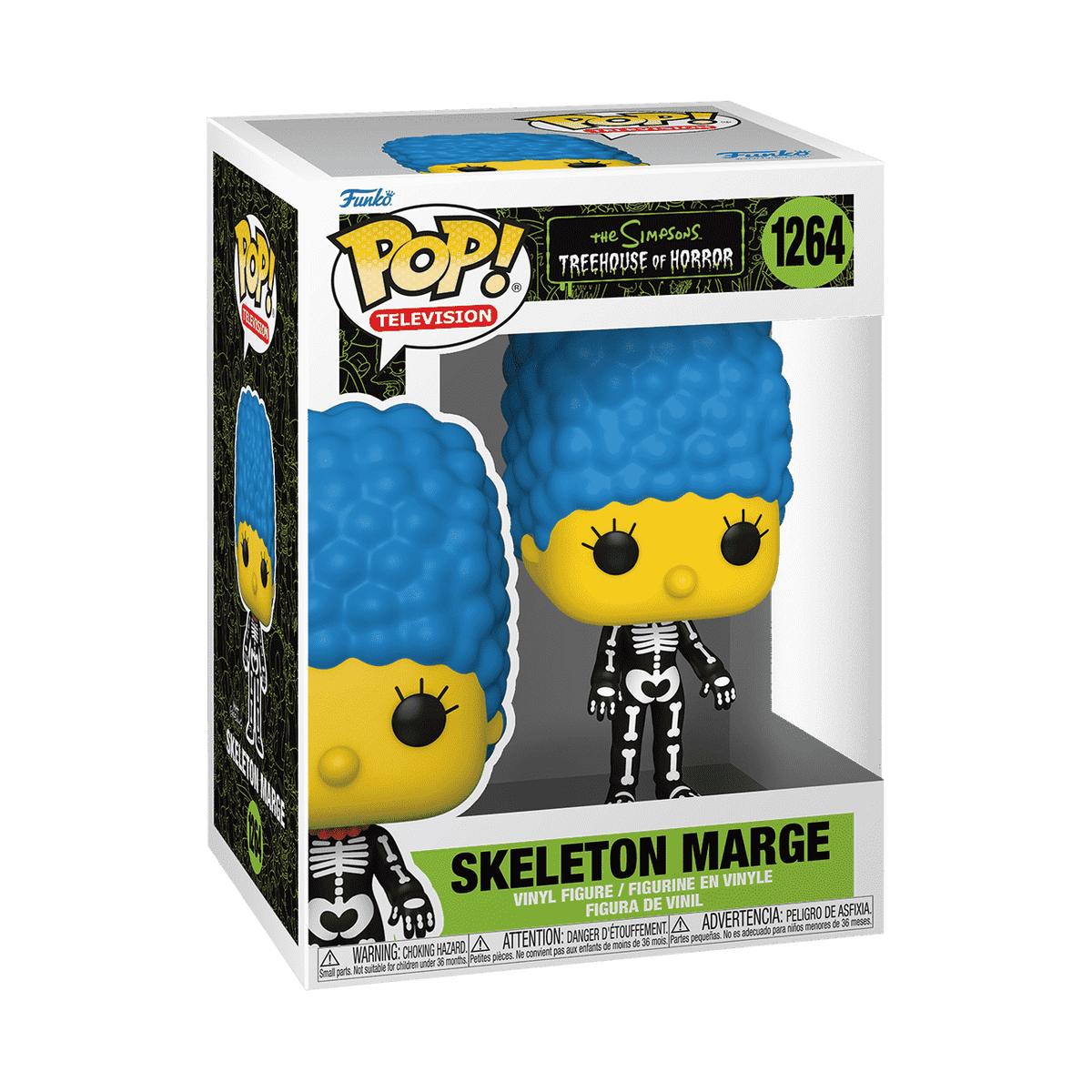 The Simpsons - Treehouse of Horrors Skeleton Marge Pop! Vinyl Figure ...