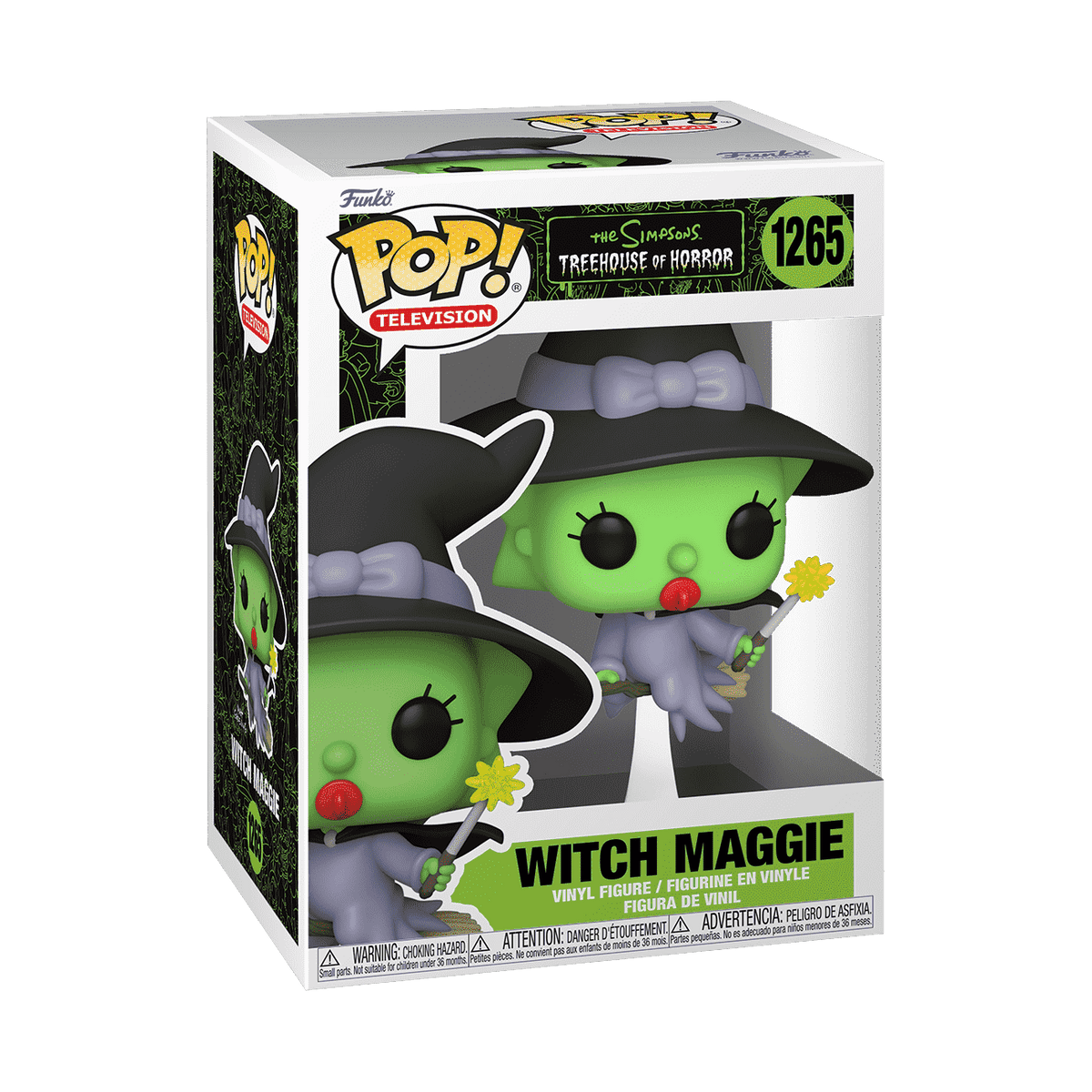 The Simpsons - Treehouse of Horrors Witch Maggie Pop! Vinyl Figure – B ...