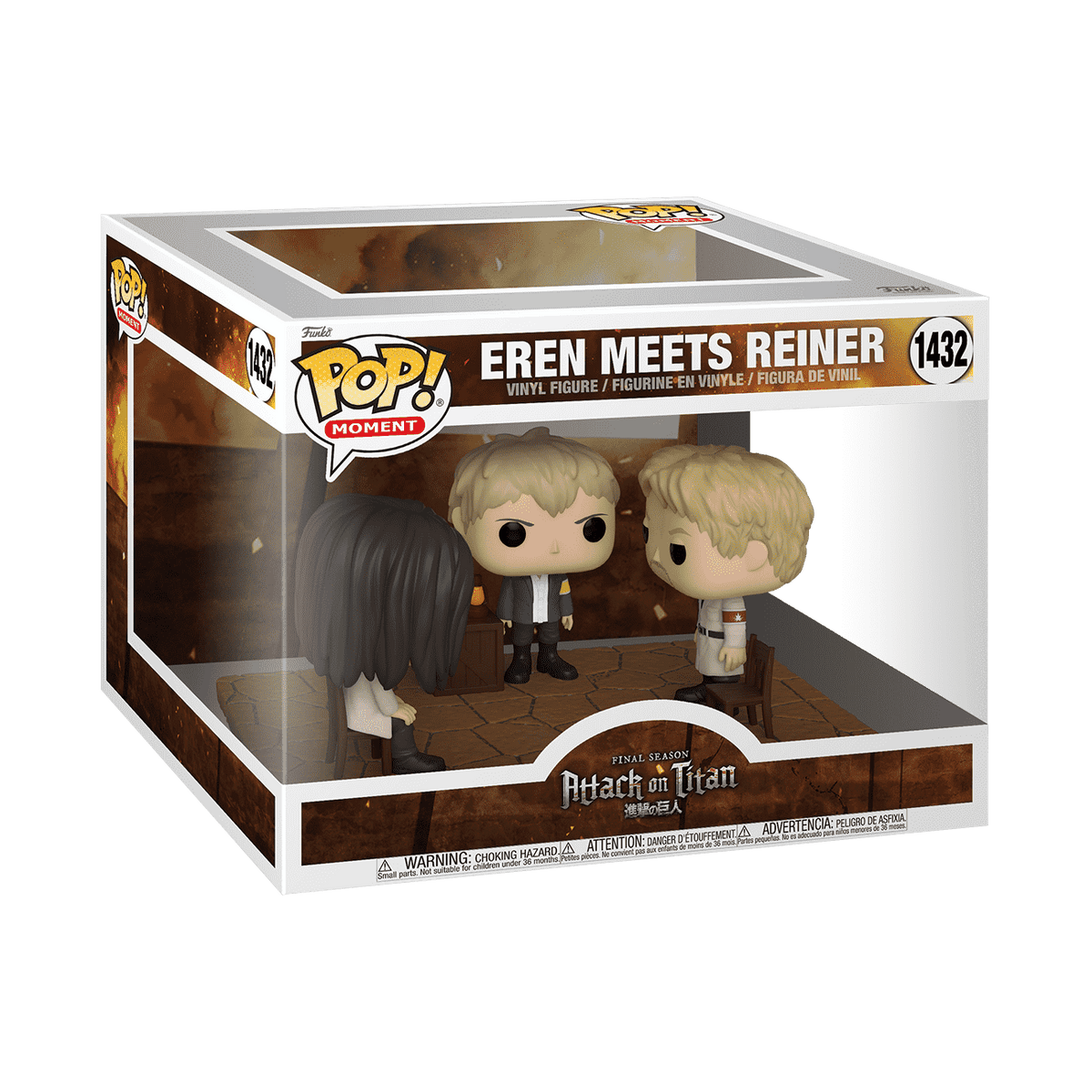 Attack on Titan - Eren Meets Reiner Pop! Vinyl Moment – B&K Collectables