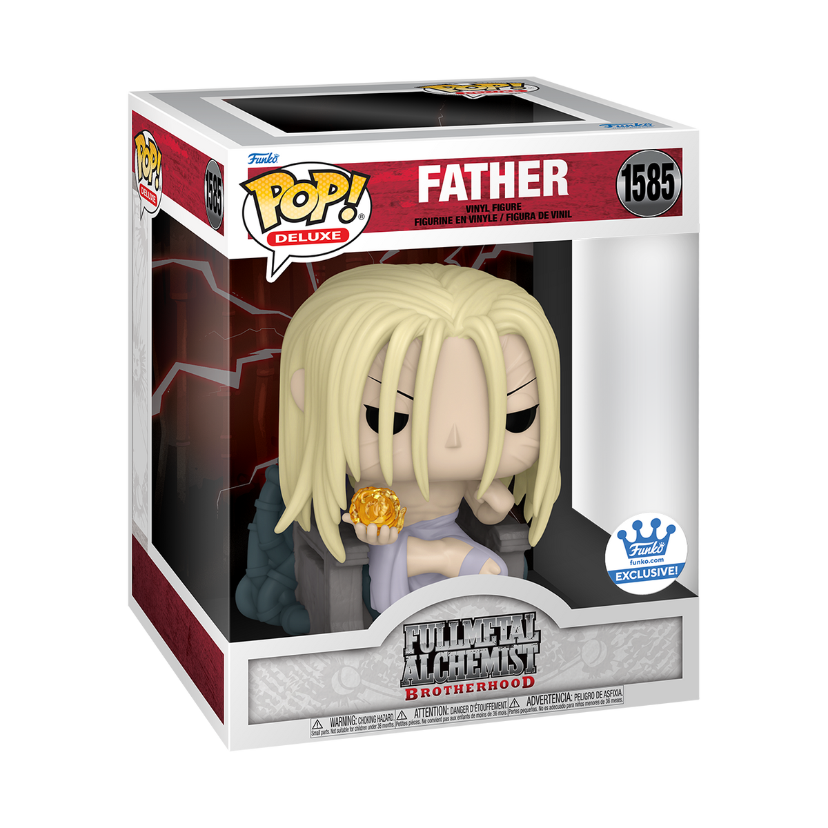 FullMetal Alchemist:Brotherhood - Father on Throne Exclusive Deluxe Po ...