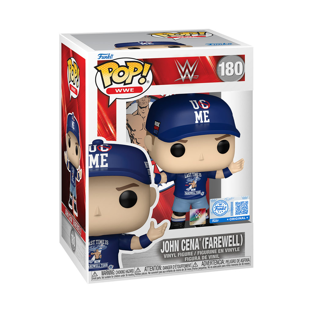 WWE - John Cena (Farewell) Exclusive Pop! Vinyl Figure – B&K Collectables