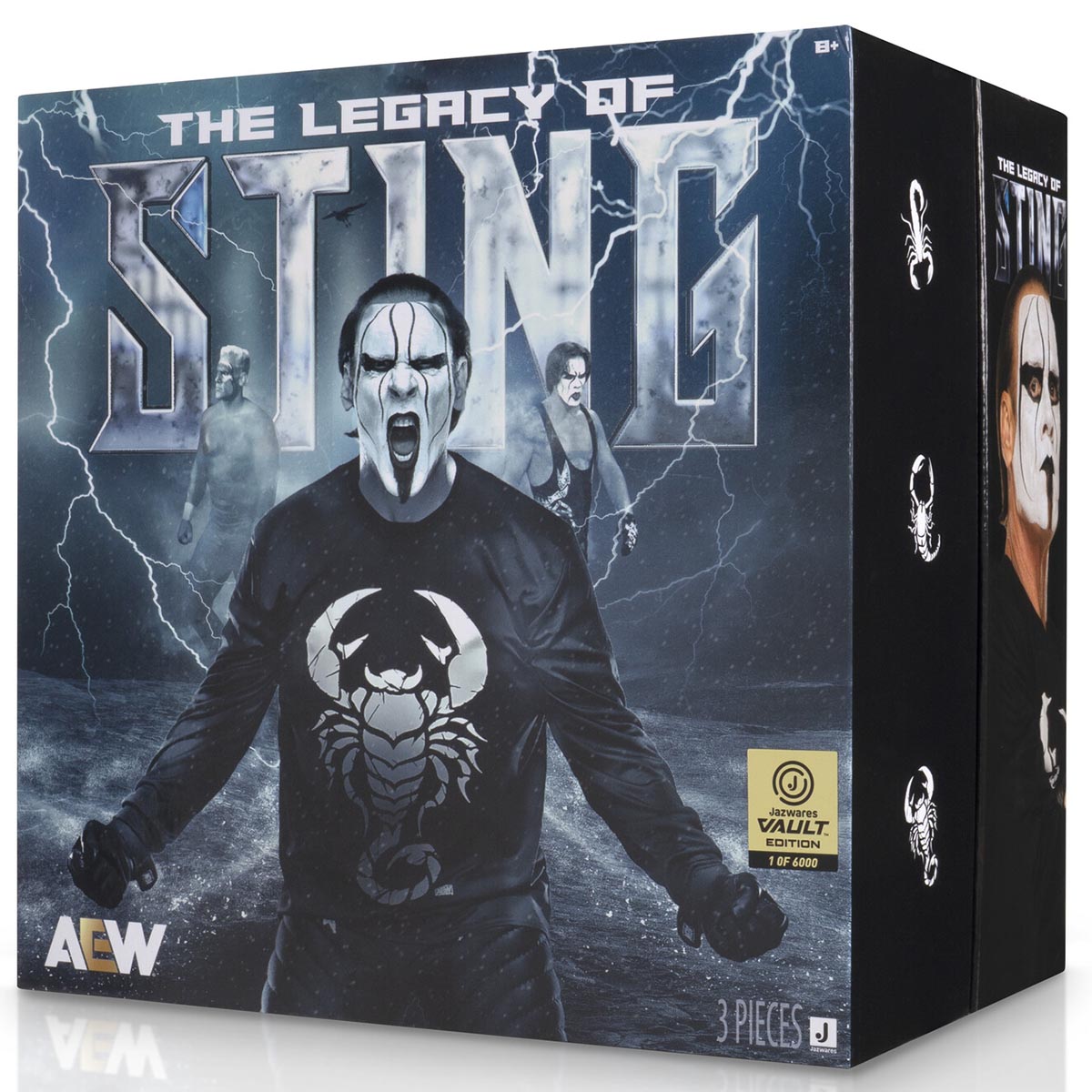 AEW Unrivaled Exclusive Series - Legacy of Sting 3-Pack – B&K Collectables