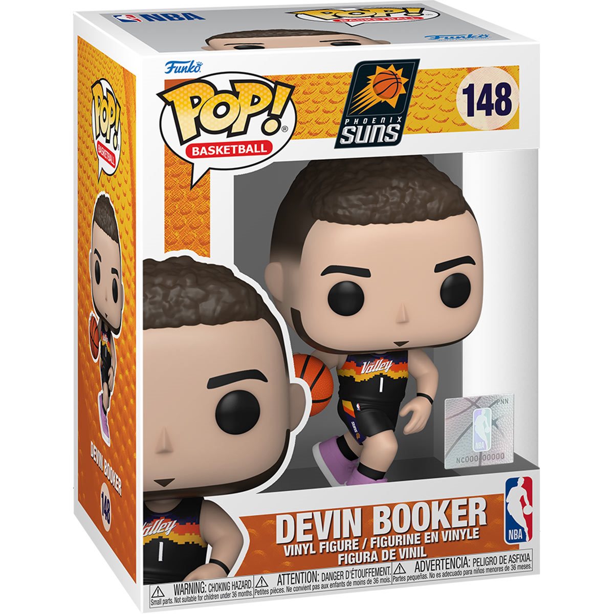 NBA - Suns Devin Booker (City Edition 2021) Pop! Vinyl Figure – B&K ...