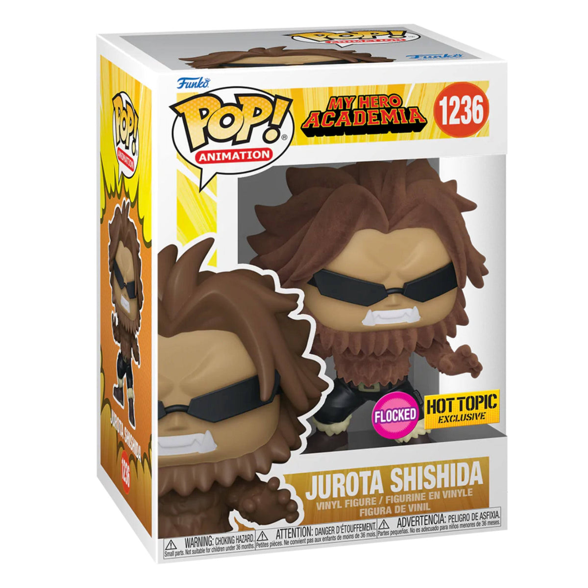 My Hero Academia - Jurota Shishida (Class 1B) Flocked Exclusive Pop! V ...