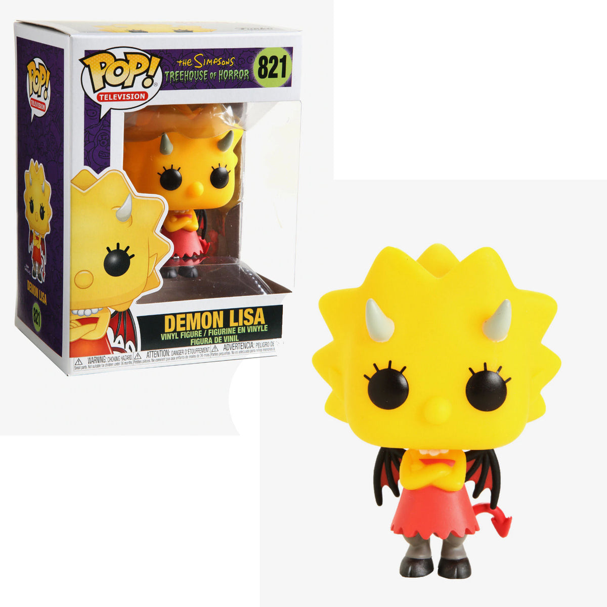 The Simpsons - Treehouse of Horrors Demon Lisa Pop! Vinyl Figure – B&K ...